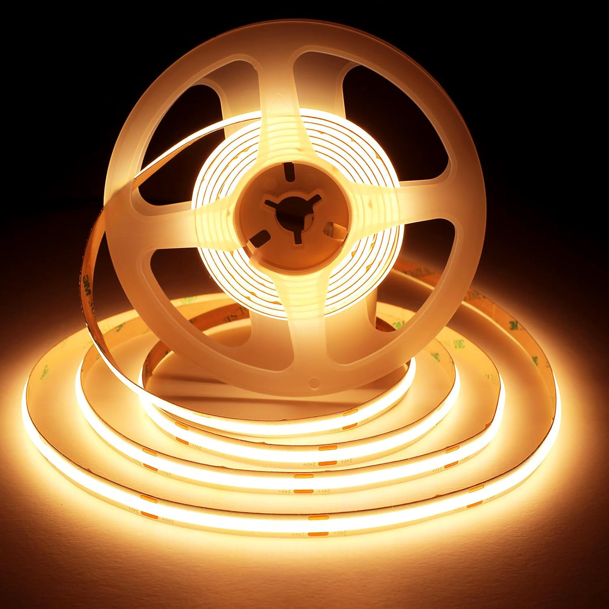 24V 5W Seamless LED Tape 2400K | Warm White, Flexible & Cuttable | In ...