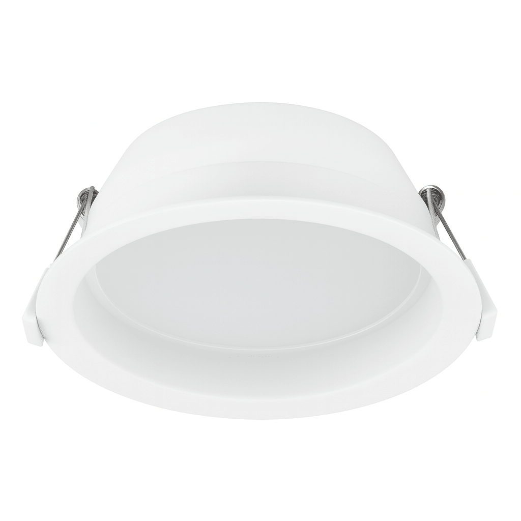 LED Tri-Colour Recessed Round Dimmable Commercial Downlight White ...