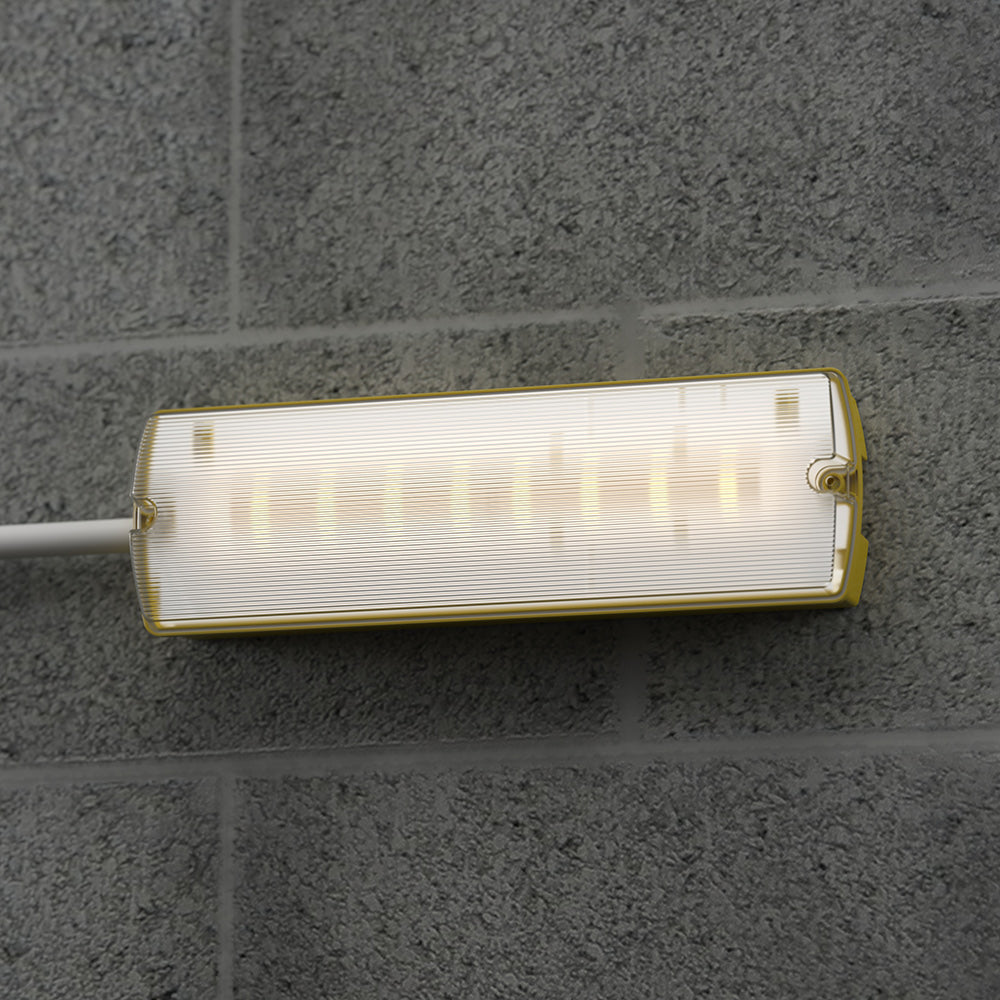 APEX 110V Rectangle Fire Exit Bulkhead Light Fitting | 3hr Emergency ...