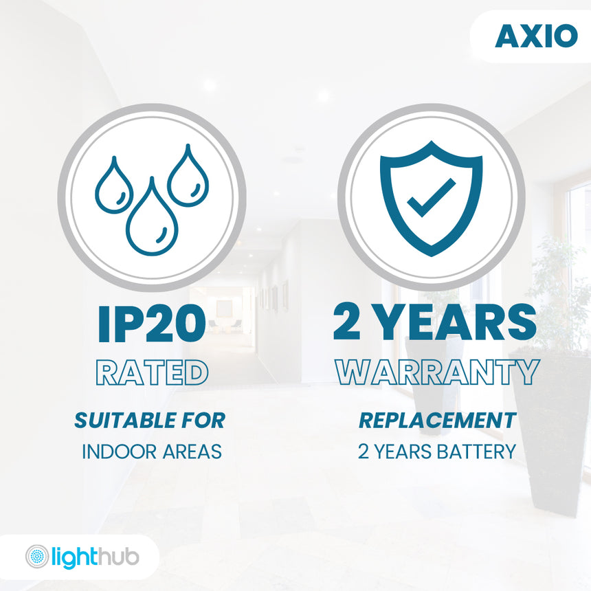 AXIO LED Mini Pin Spot Light Recessed Downlight | 3hr Emergency ...