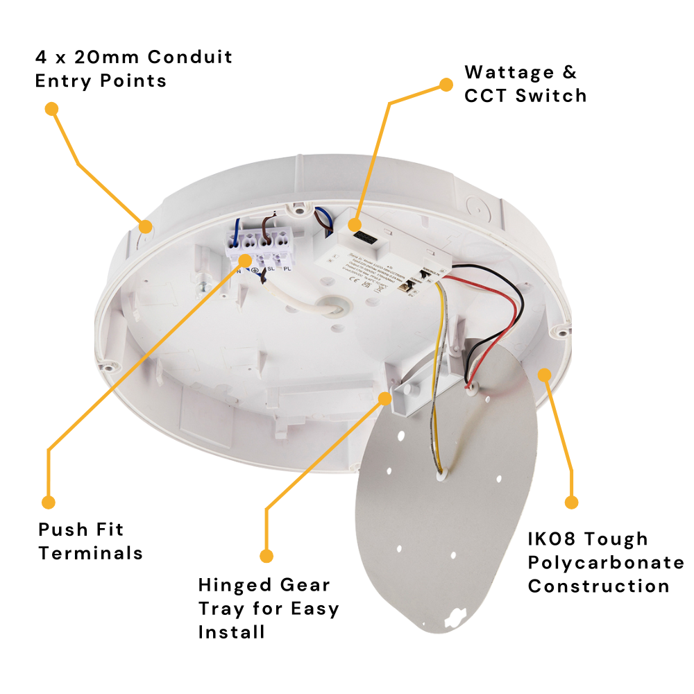 Buy IP65 Bathroom Lights | In Stock Now | Same Day Dispatch – LightHub ...