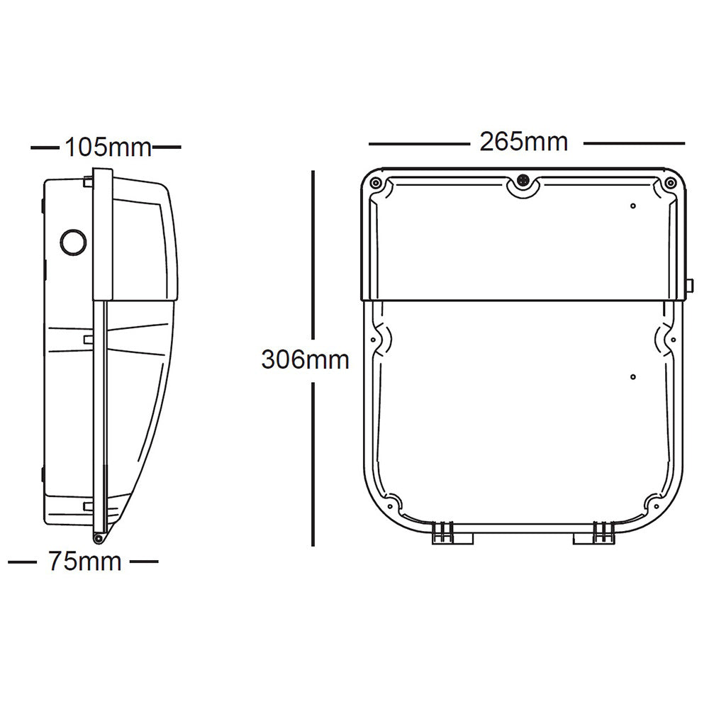 Bulkhead Lights with Conduit Entry – LightHub Direct