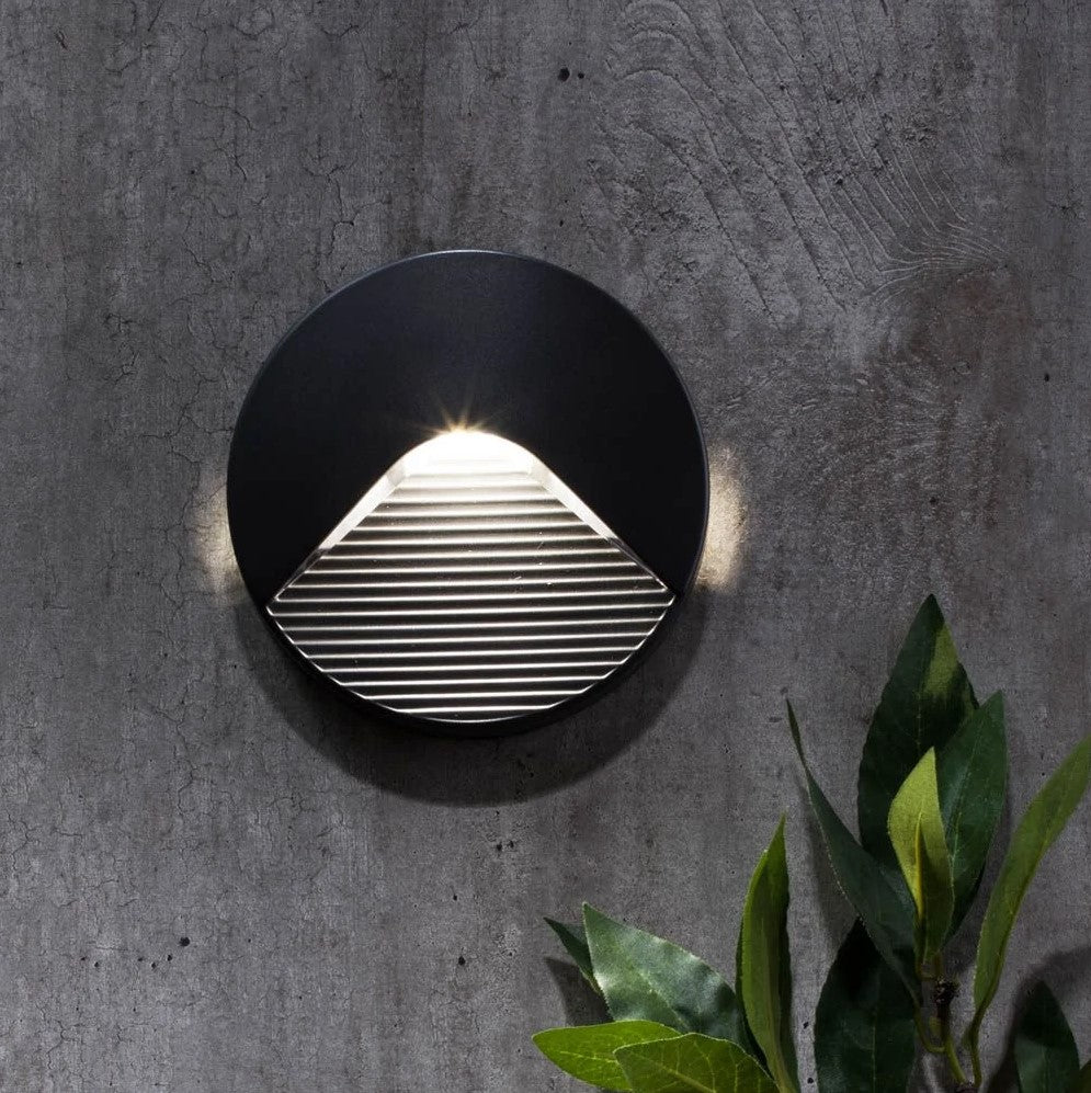 LED Outdoor Round Indirect Wall Brick Light IP65 | 4000K | In Stock ...