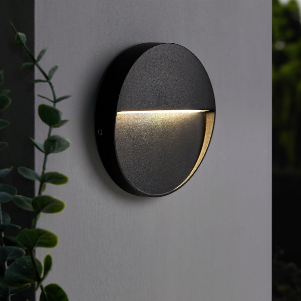 LED Outdoor Round Indirect Wall Brick Light IP65 | 4000K | In Stock ...