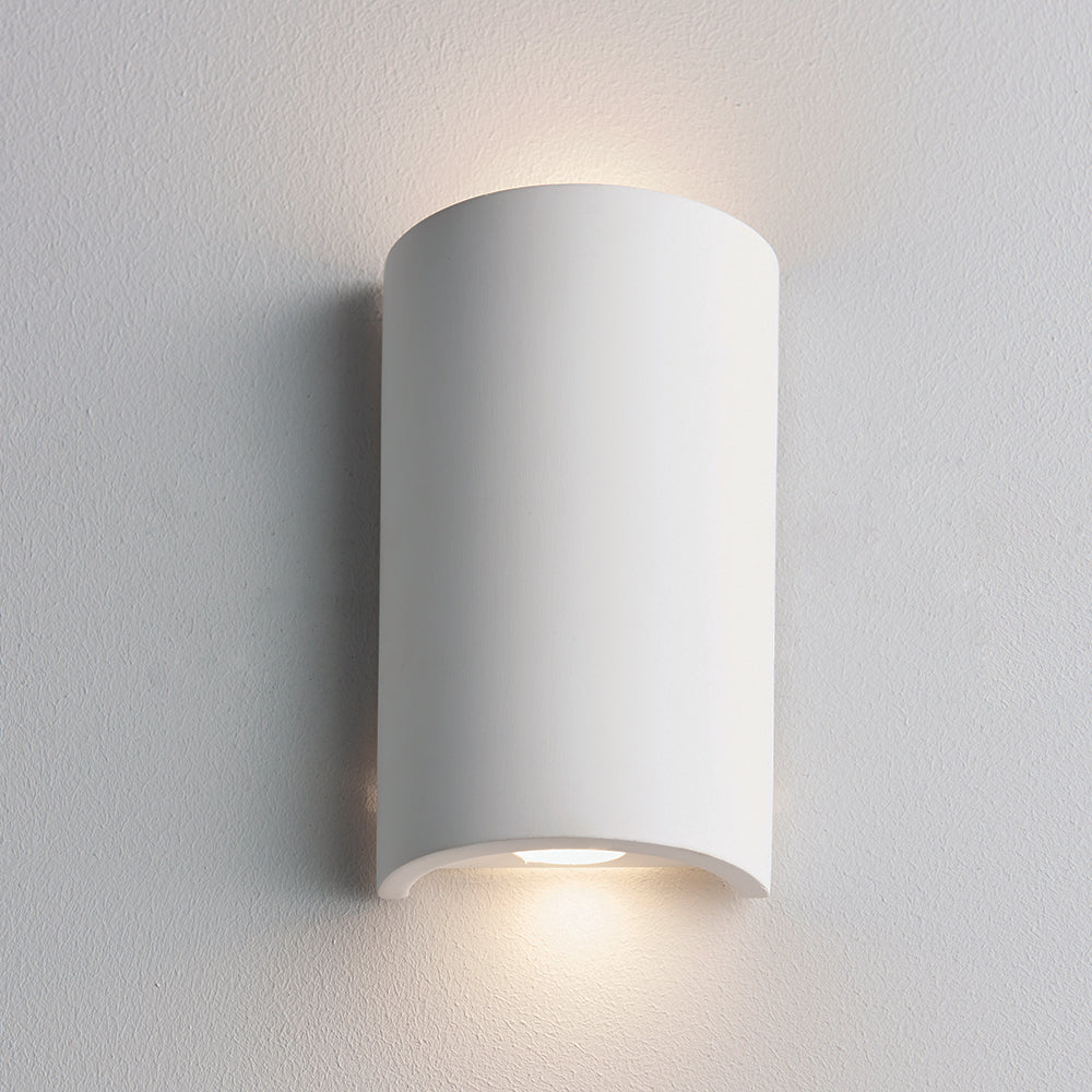LED Cylinder Paintable Plaster Wall Uplighter Light 3000K | In Stock ...