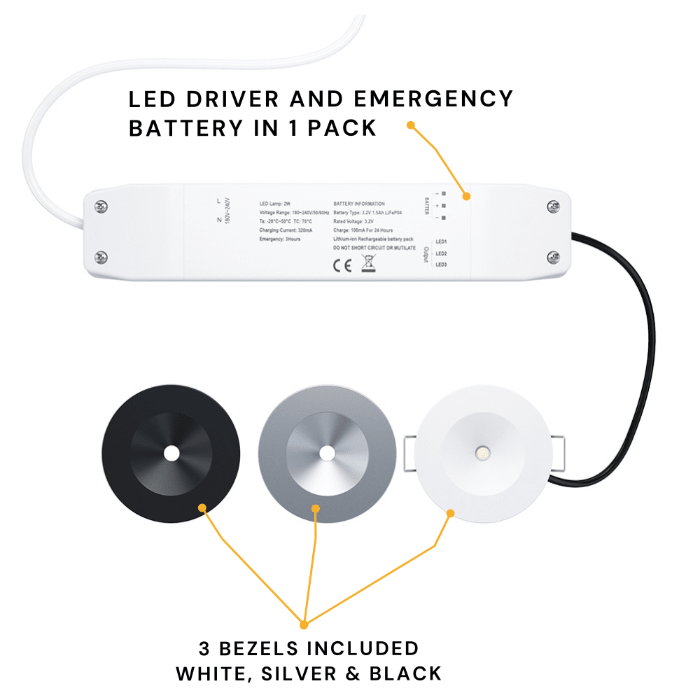 Emergency Downlights | Downlight LED Emergency Lighting – LightHub Direct