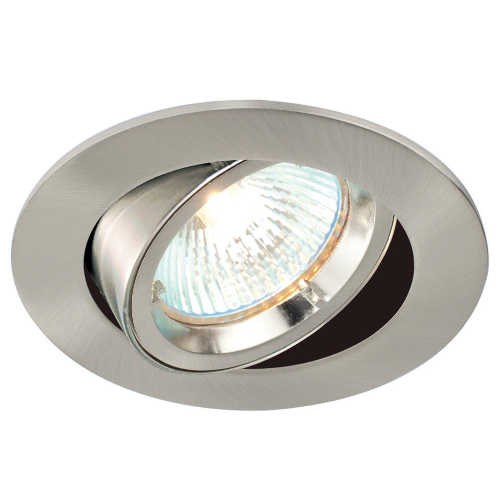 Buy LED Adjustable 6000K Brushed Chrome GU10 Downlights | In Stock Now ...