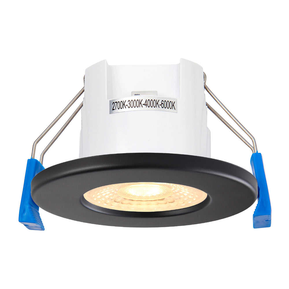 Buy IP65 LED Fire Rated 4 CCT Dimmable Black Downlight | In Stock Now ...