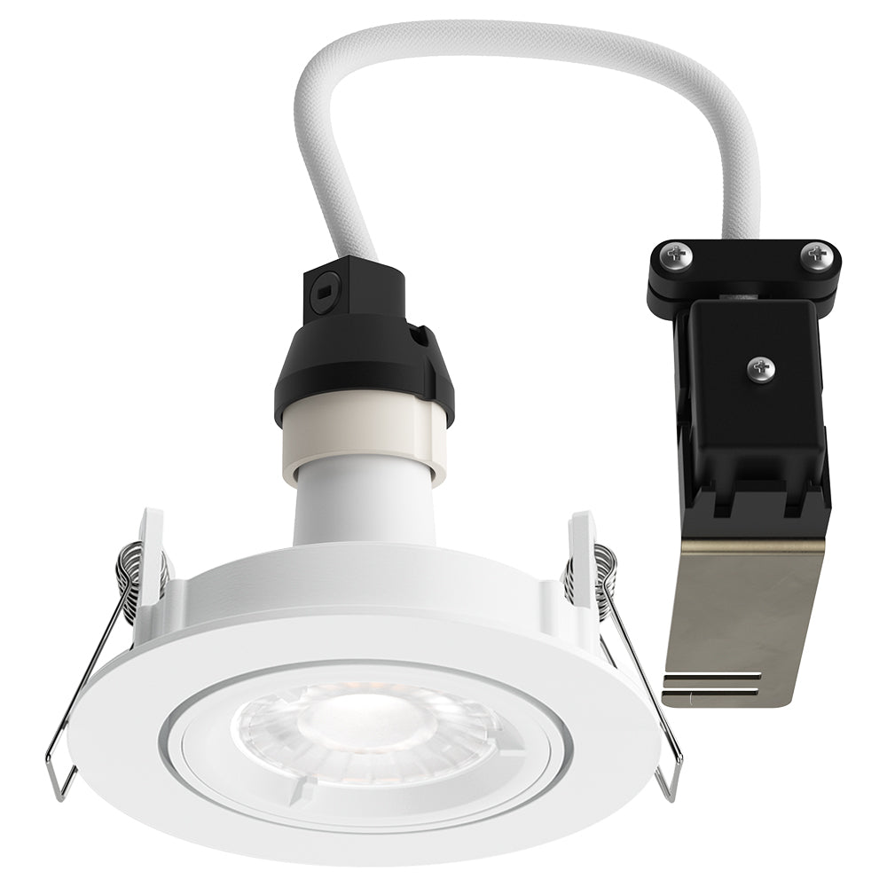 Buy LED Adjustable Tilt 4000K White GU10 Downlights | In Stock Now ...