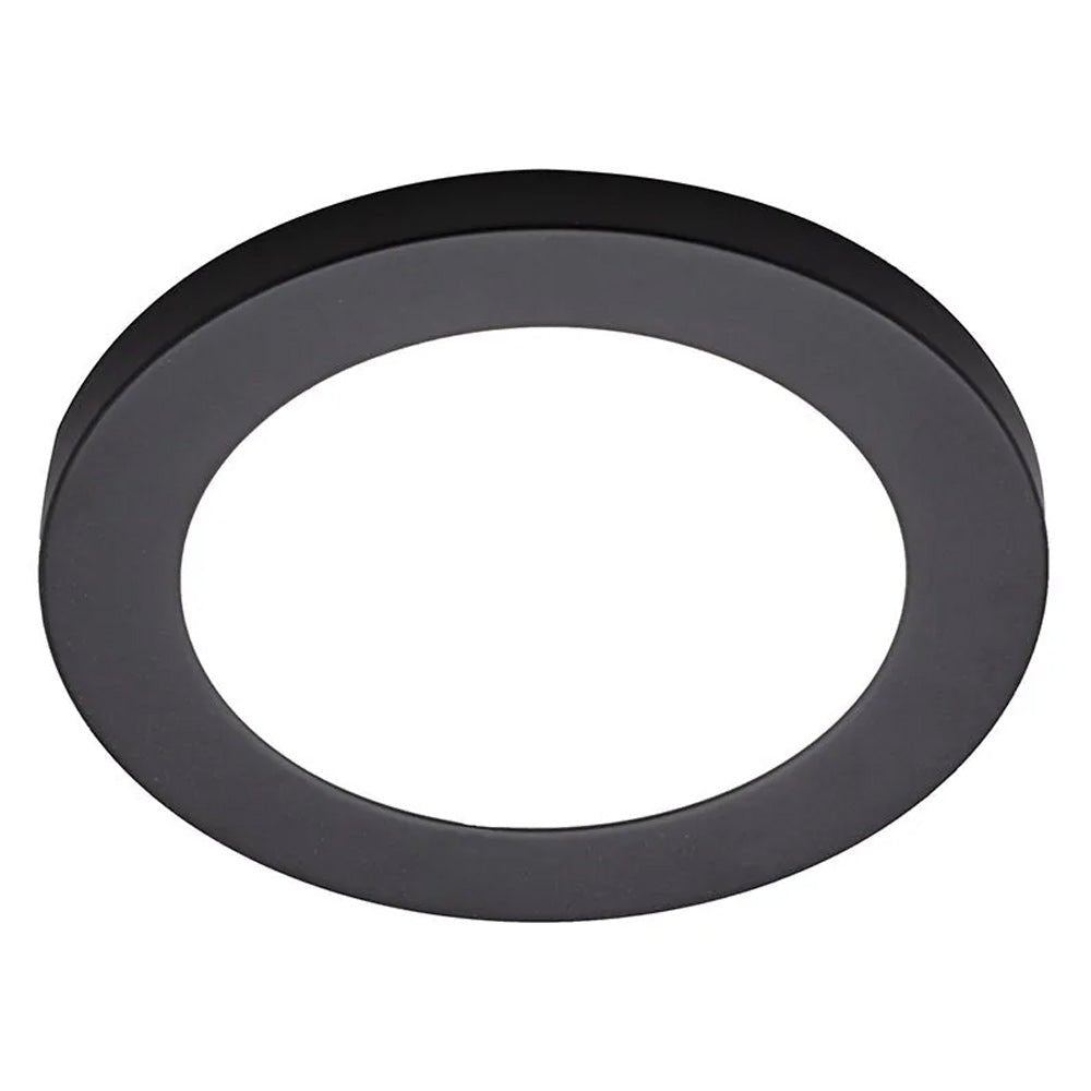 CCT LED Slim Adjustable Recesss / Surface Round Panel Black | In Stock ...
