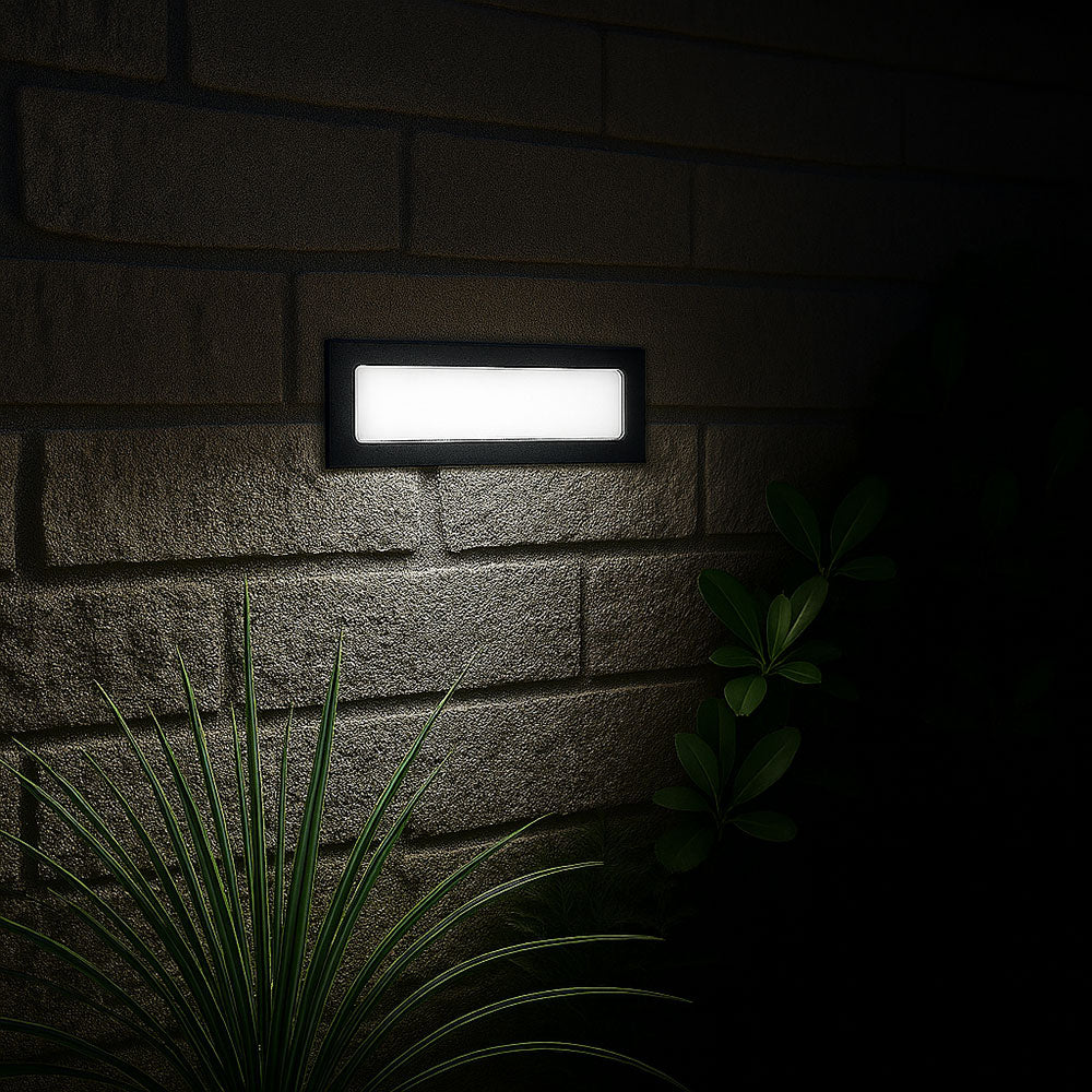LED Recessed Wall Brick Light IP65 | 3000K Warm White | In Stock ...