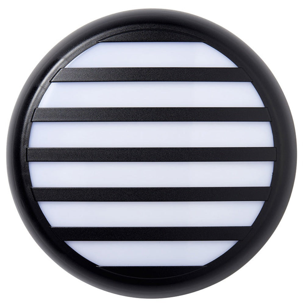 ACTON 18W CCT LED Slim Black Grill Bulkhead Light | In Stock Now– LightHub Direct