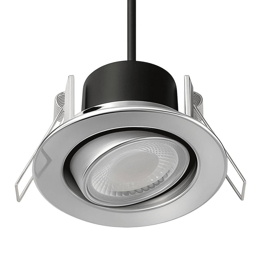 Fire Rated Tilt Adjustable Dimmable 4000K LED Downlight IP65 | In Stock ...