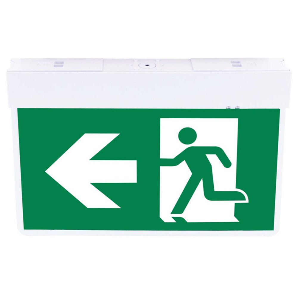 Side Mount Kit for EXACULITE LED Fire Exit Emergency Running Man Light ...