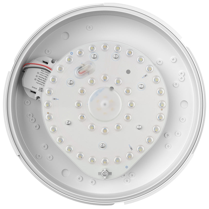 Acton LED Multi Wattage Tri-Colour Bulkhead Light Fitting | Emergency ...