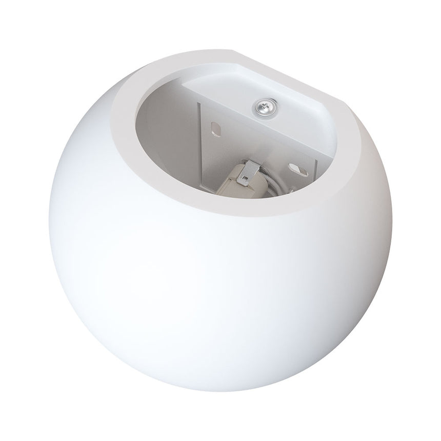 BEXLEY G9 Round Paintable Plaster Uplighter Fitting | Up Down Light ...