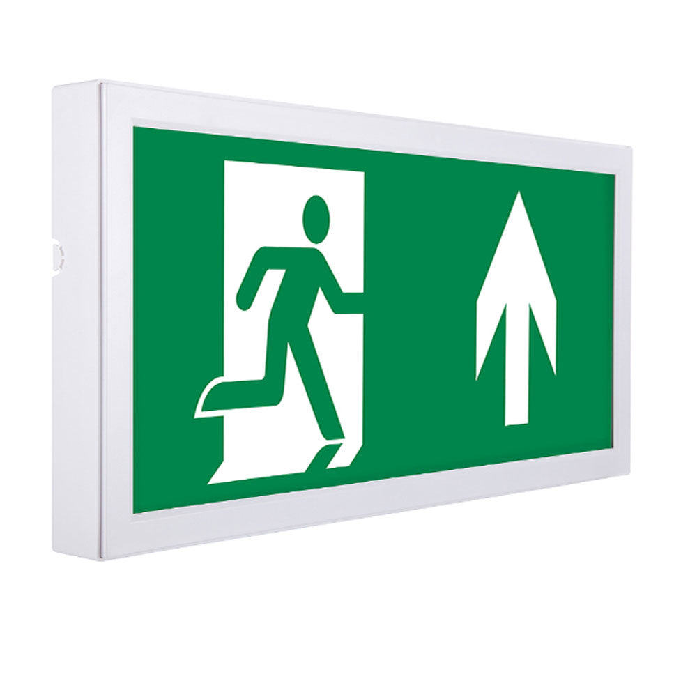 EDGE Fire Exit Box Slim Over Door LED Sign Light | 3hr Emergency ...