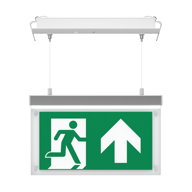 LED Emergency Fire Exit Sign – Recessed Suspended Ceiling Fitting | 3hr ...