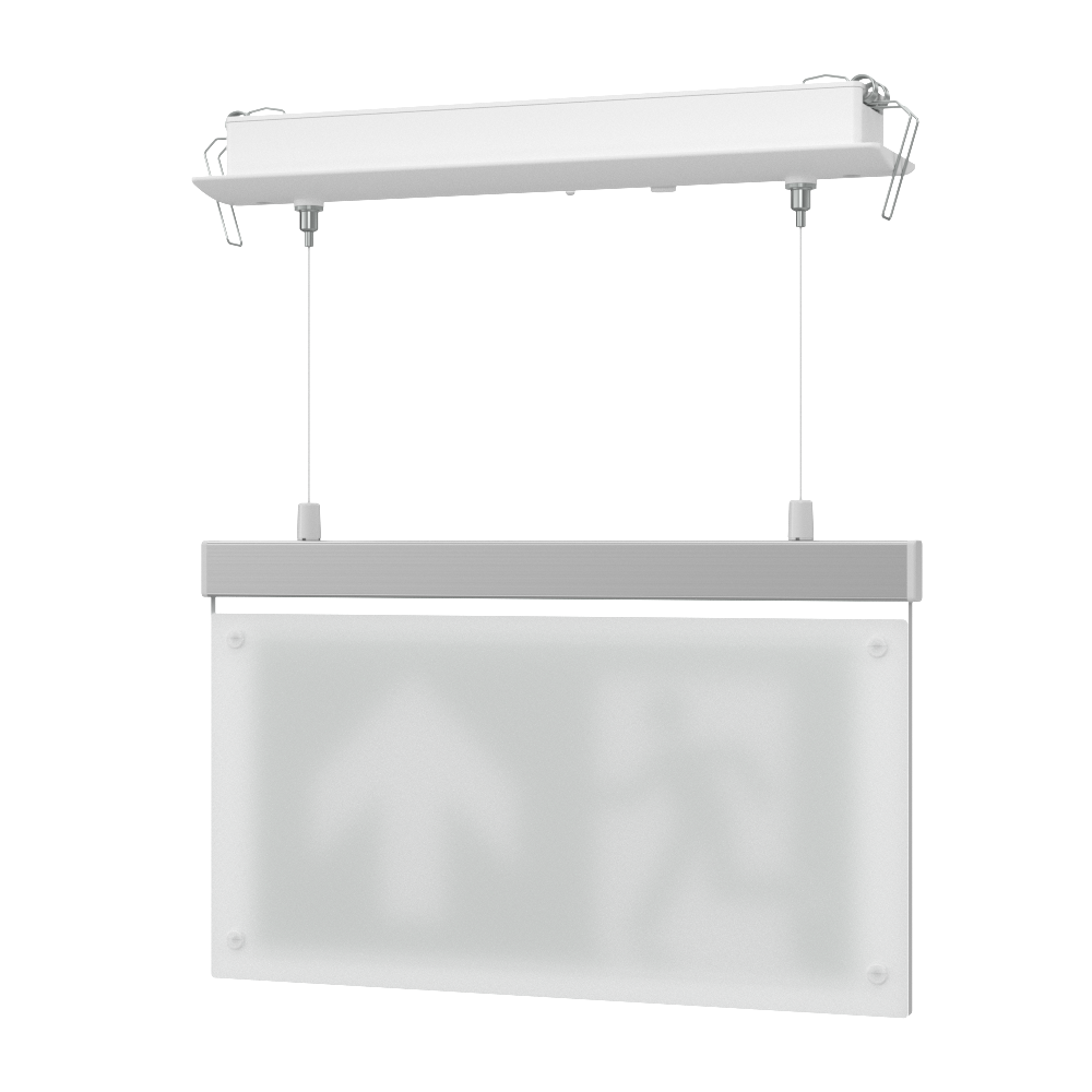 LED Suspended Fire Exit Wall Ceiling Running Man Light | 3hr Emergency ...