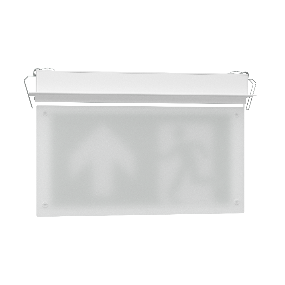 LED Recessed Fire Exit Wall Ceiling Running Man Light | 3hr Emergency ...