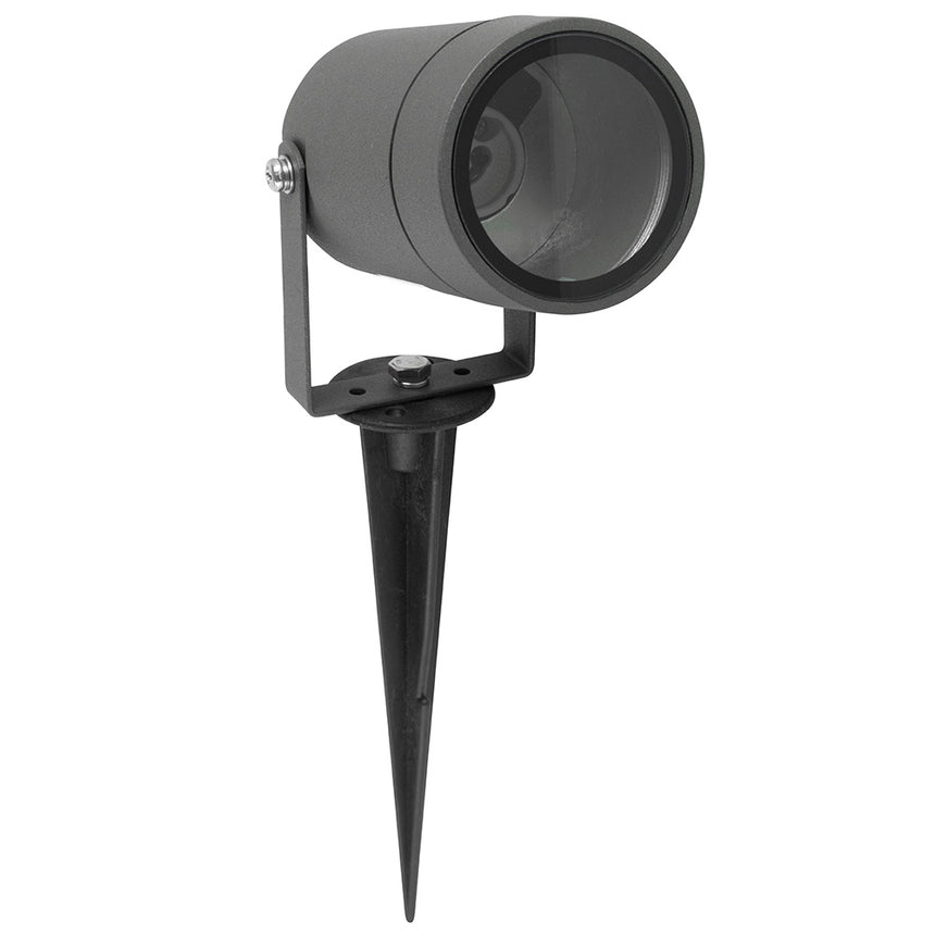 GU10 LED IP65 Outdoor Spike Garden Ground / Wall Adjustable Spot Light ...